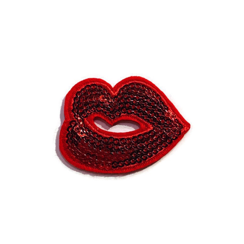 Lips Patch - Etsy