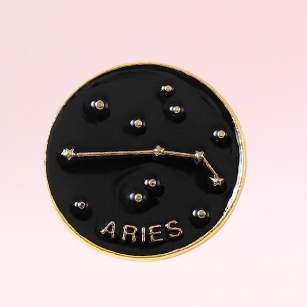 Aries Enamel Pin - Etsy