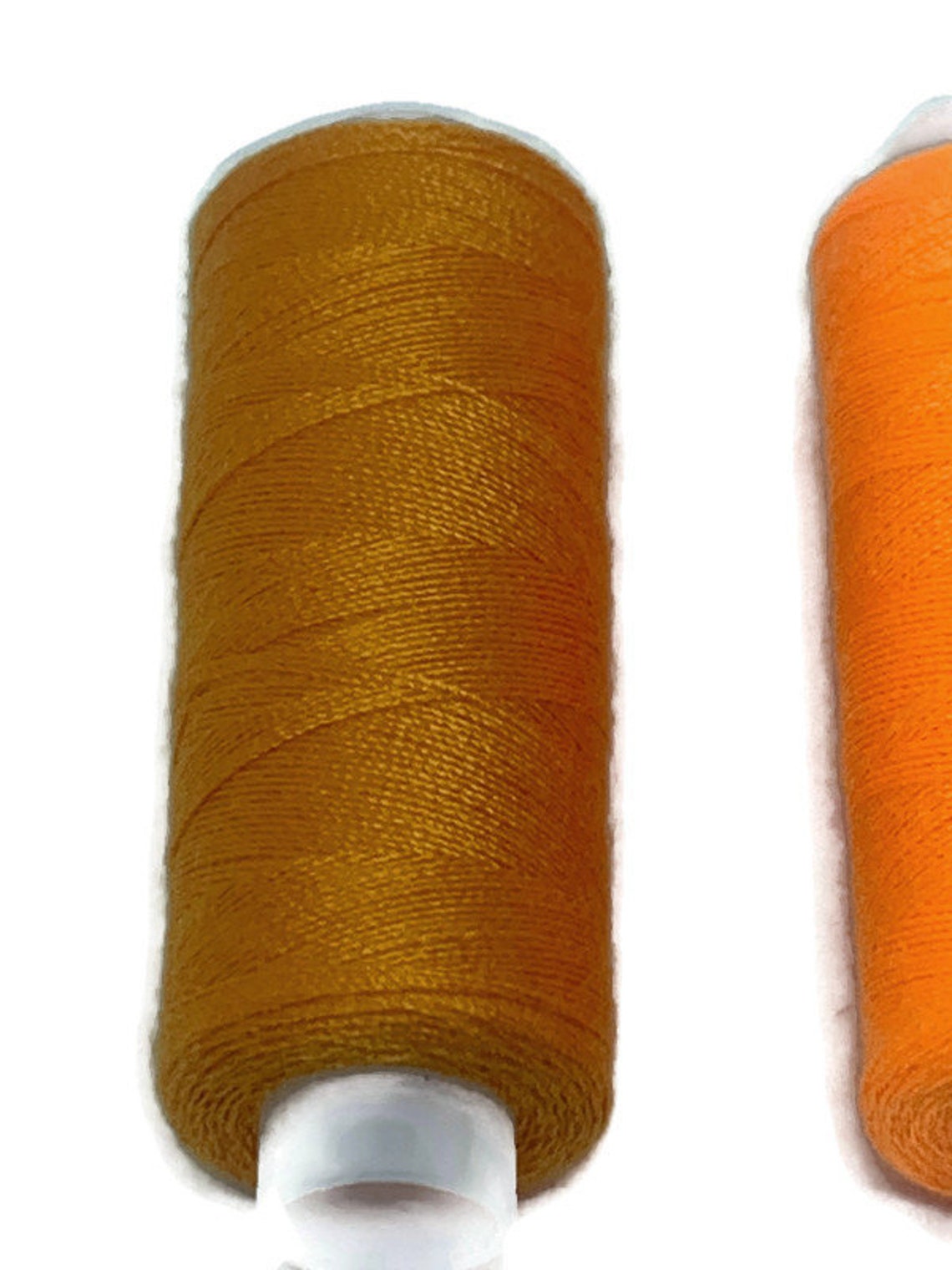 Orange Thread. Orange Sew All Polyester Thread Spool. Neon | Etsy