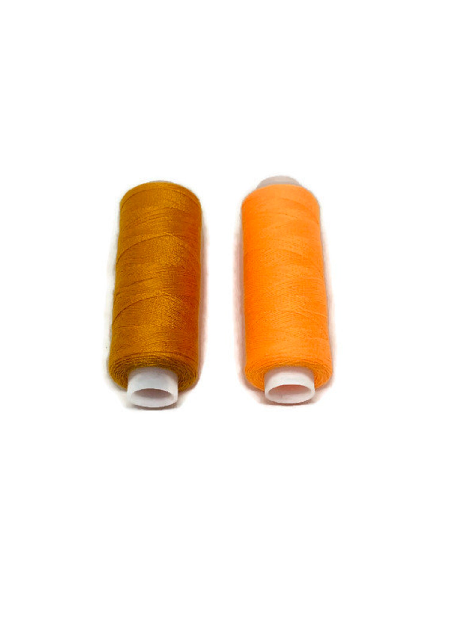Orange Thread. Orange Sew All Polyester Thread Spool. Neon - Etsy