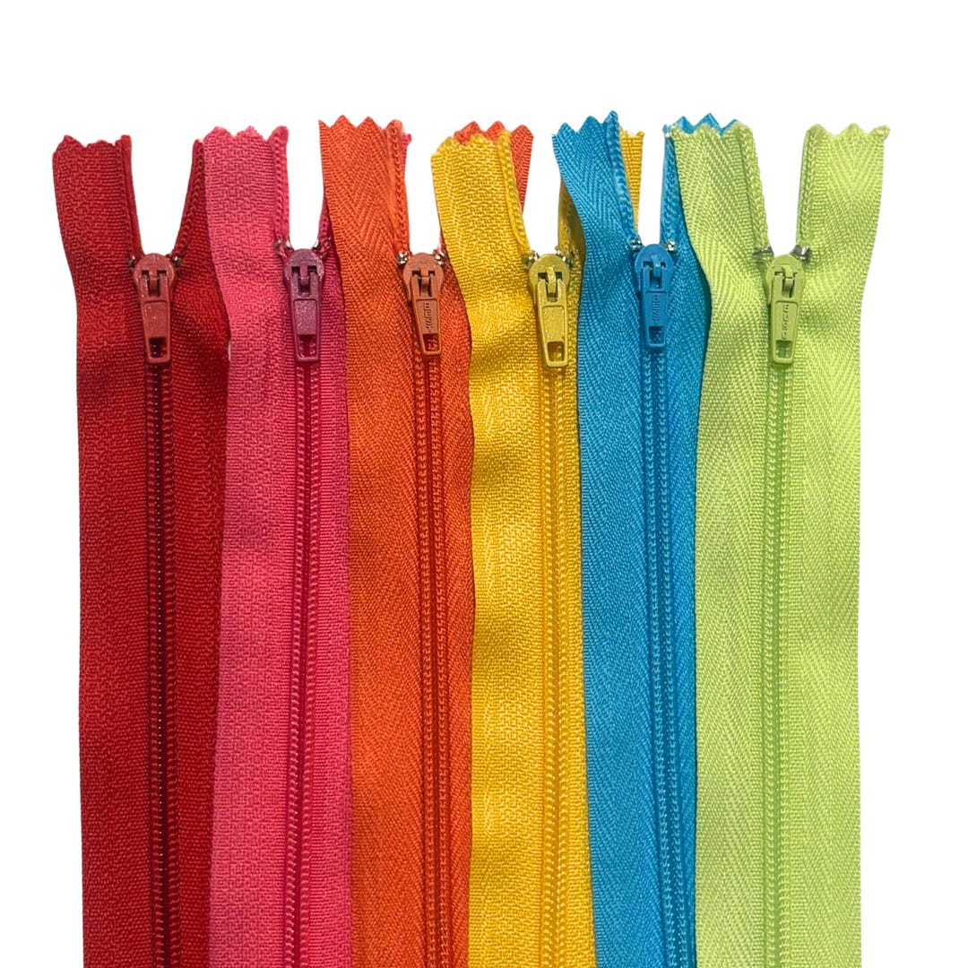 Neon Plastic Zipper 7.75 Inch: Sewing, Pouches, Crafts - Etsy