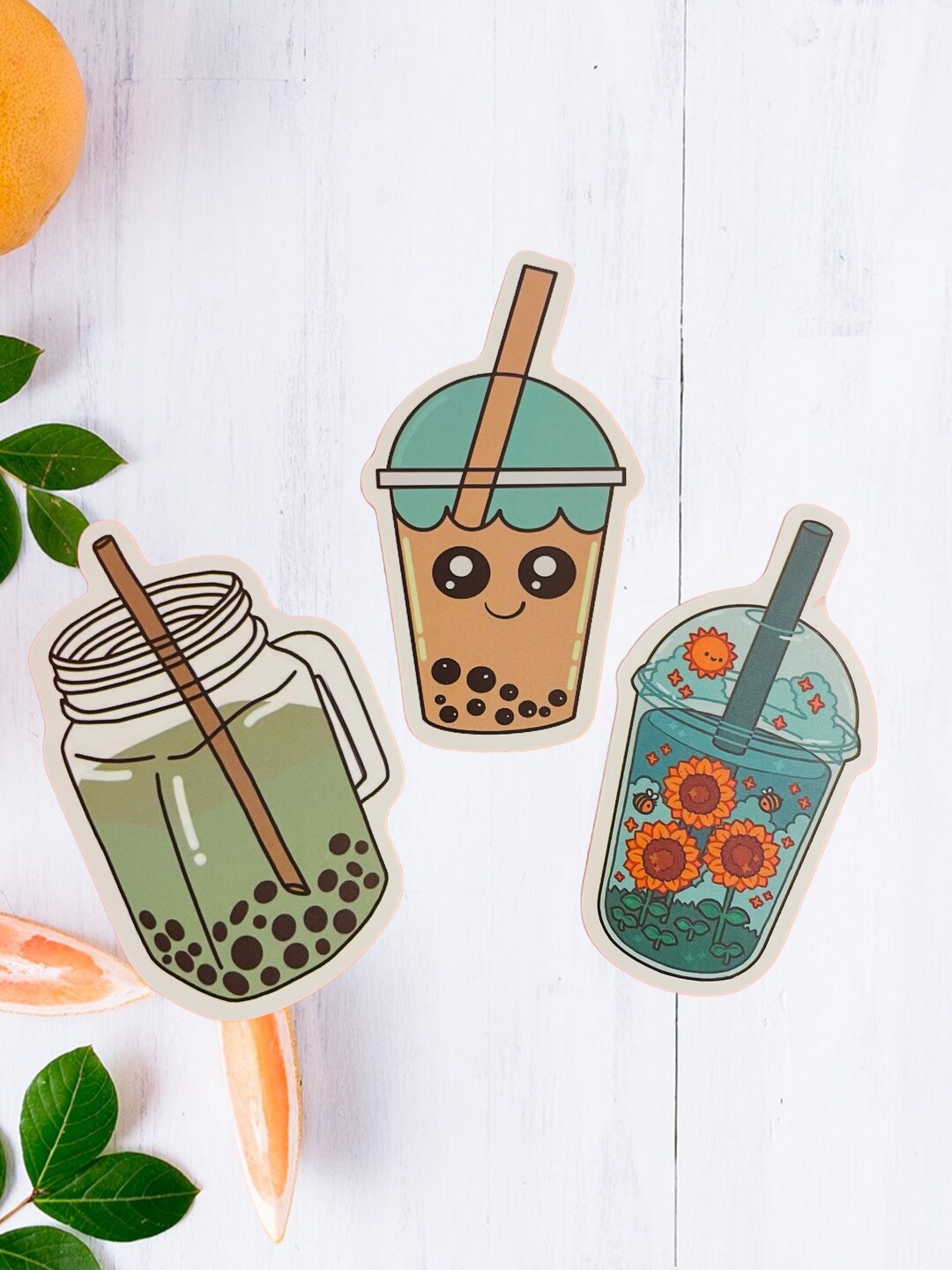 Boba Tea Sticker Bobba Tea Sticker Bobba Bubble Tea Boba Tea Stickers ...