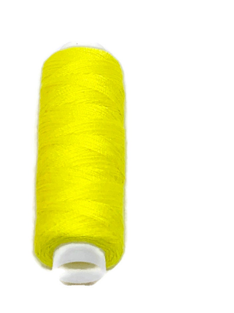 Yellow Thread. Light Yellow Polyester Thread Spool. Yellow - Etsy