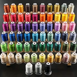 Green Embroidery Thread Spool. 40 Weight. 100 % Polyester. Lime Green ...