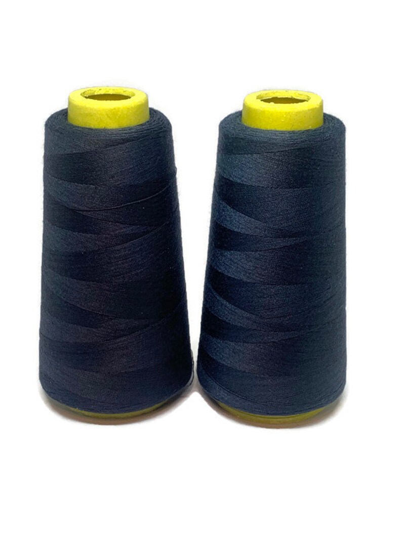 Midnight Blue. Dark Midnight Blue. Ultra Dark Green Thread.sew - Etsy
