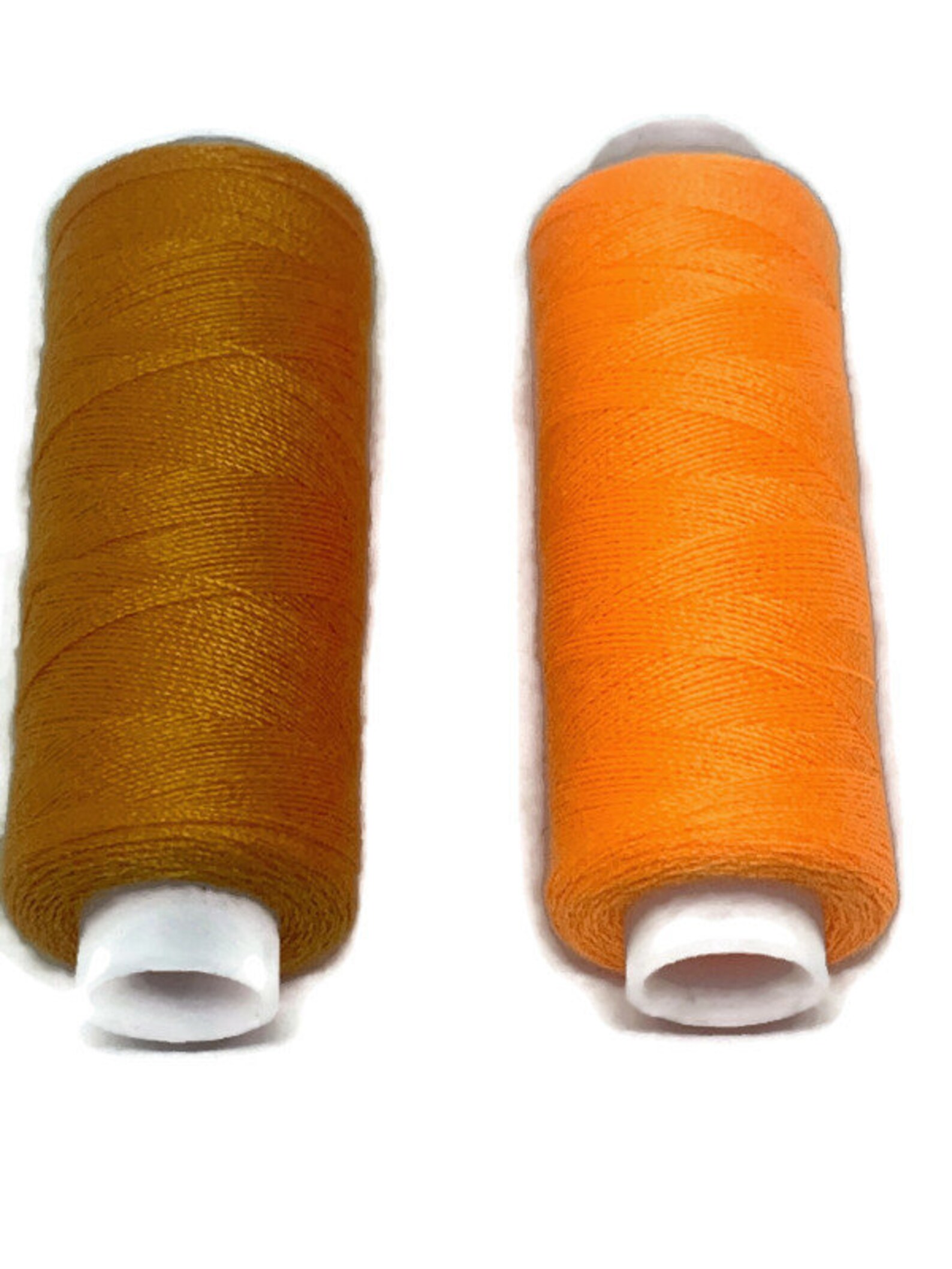 Orange Thread. Orange Sew All Polyester Thread Spool. Neon | Etsy