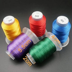 Blue Embroidery Thread Spool. 40 Weight. 100 % Polyester. Light Blue ...