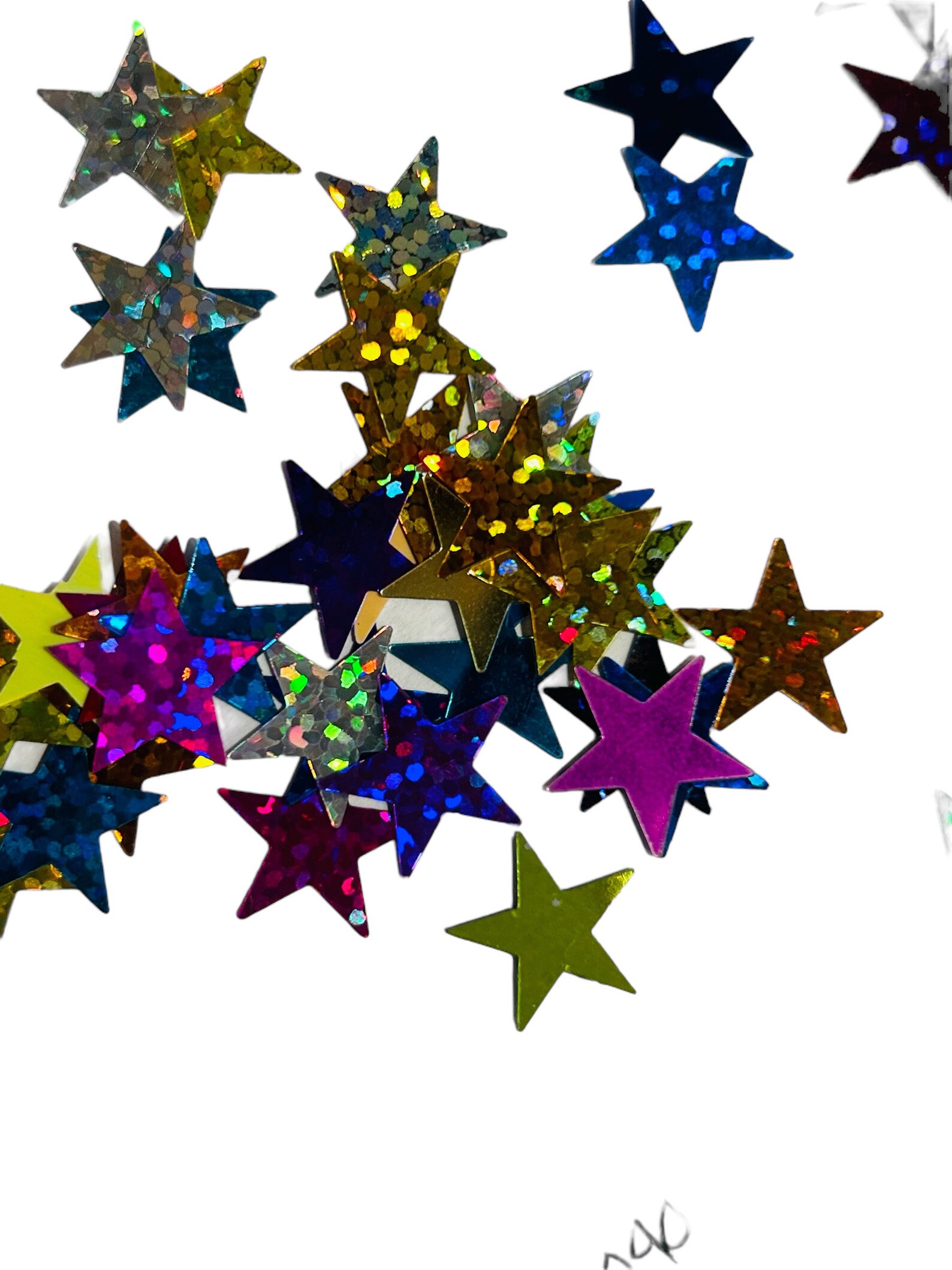Assorted Color Star Sequins: 15mm Flat Paillettes, 150pc No Hole Mix - Etsy