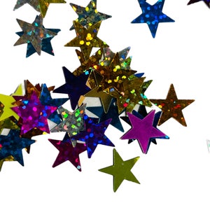 Assorted Color Star Sequins: 15mm Flat Paillettes, 150pc No Hole Mix - Etsy