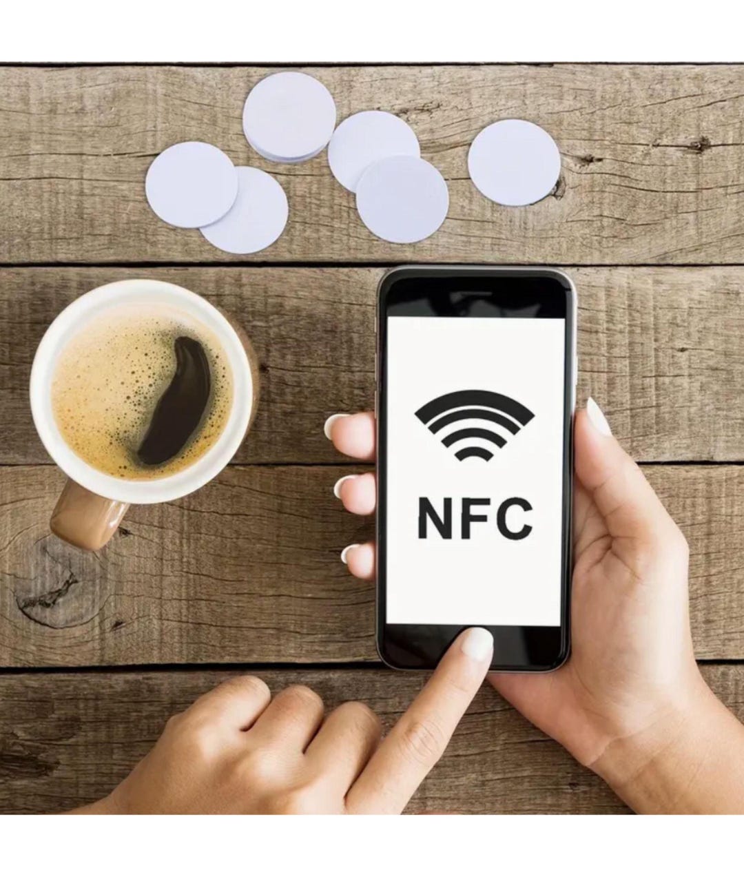 10pcs NFC Tags | Blank NFC Tags for DIY Keychains, Business Cards and ...