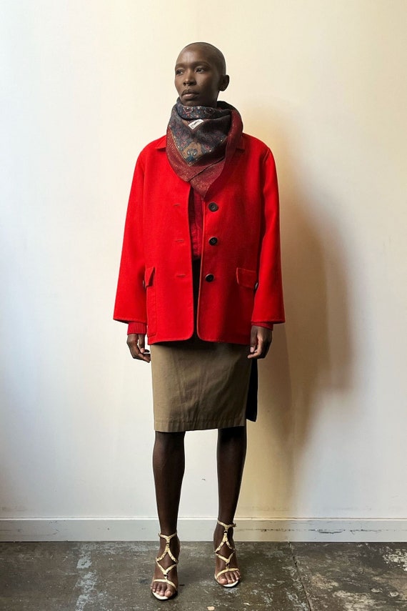 red overcoat - Gem