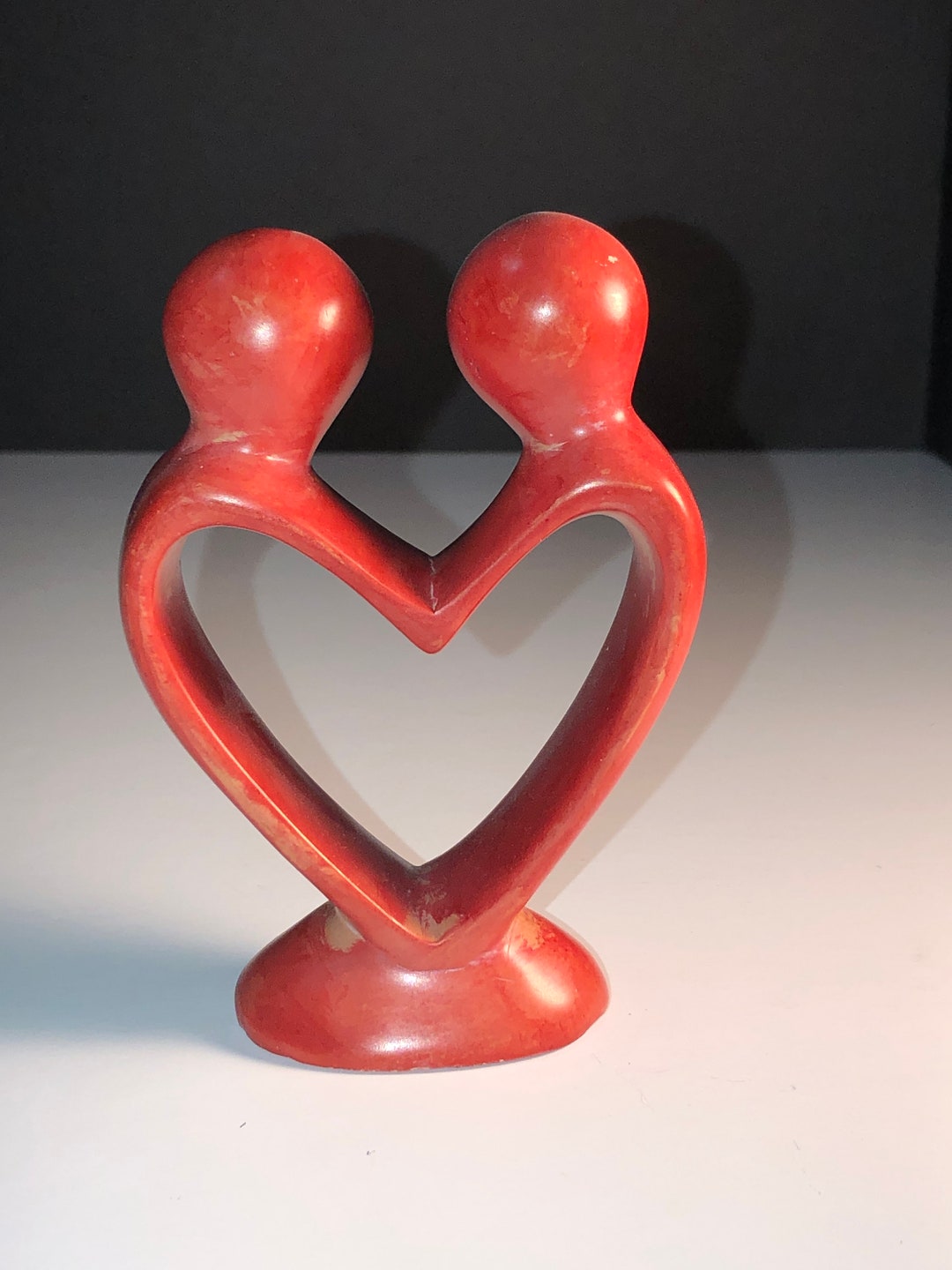 Lovers Embrace Sculpture. Made in Kenya. Gorgeous 4.5 Tall. - Etsy