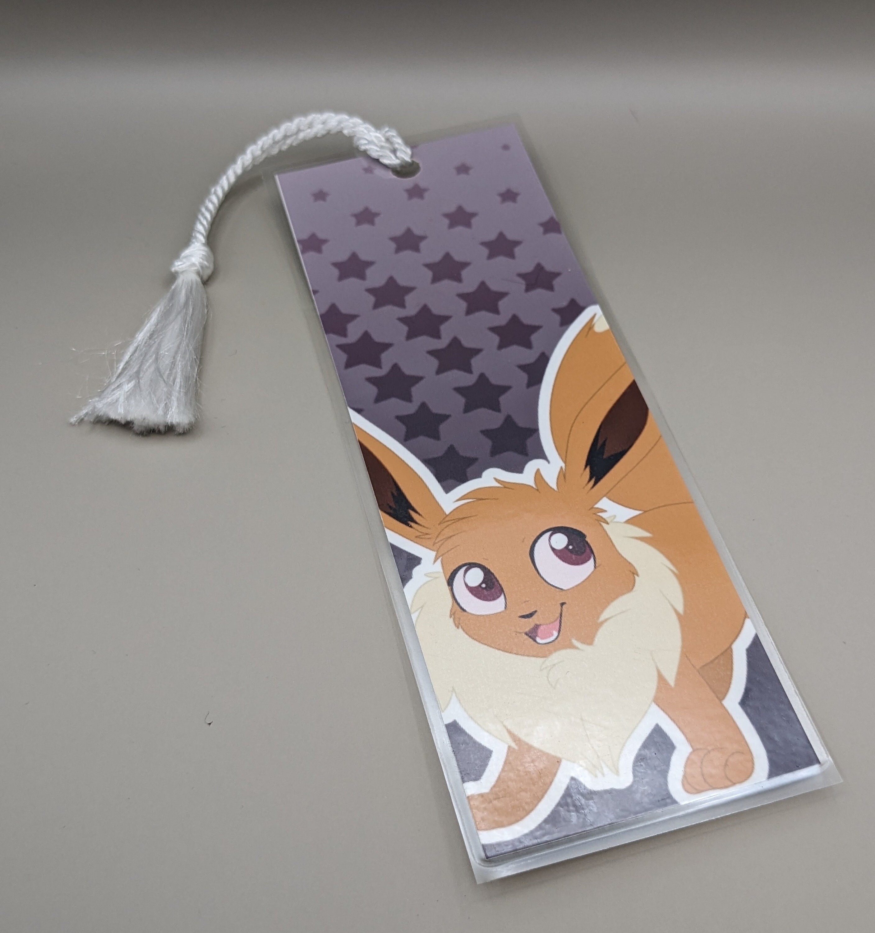 Eevee Laminated Bookmark // Laminated Cute Pokemon Eeveelutions - Etsy