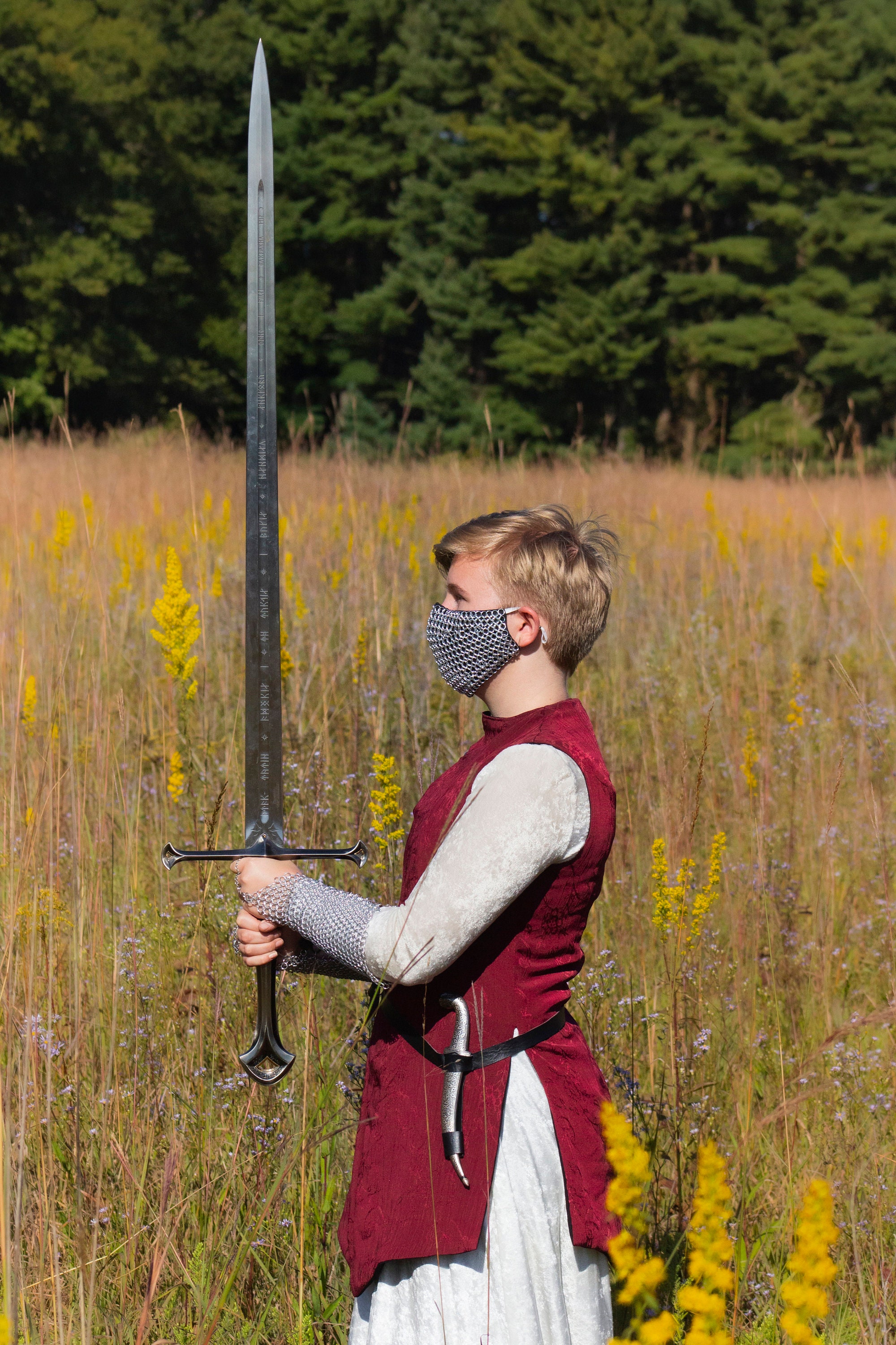 Chainmail Face Mask - Etsy Canada