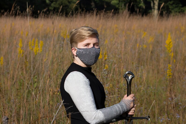 Chainmail Face Mask - Etsy