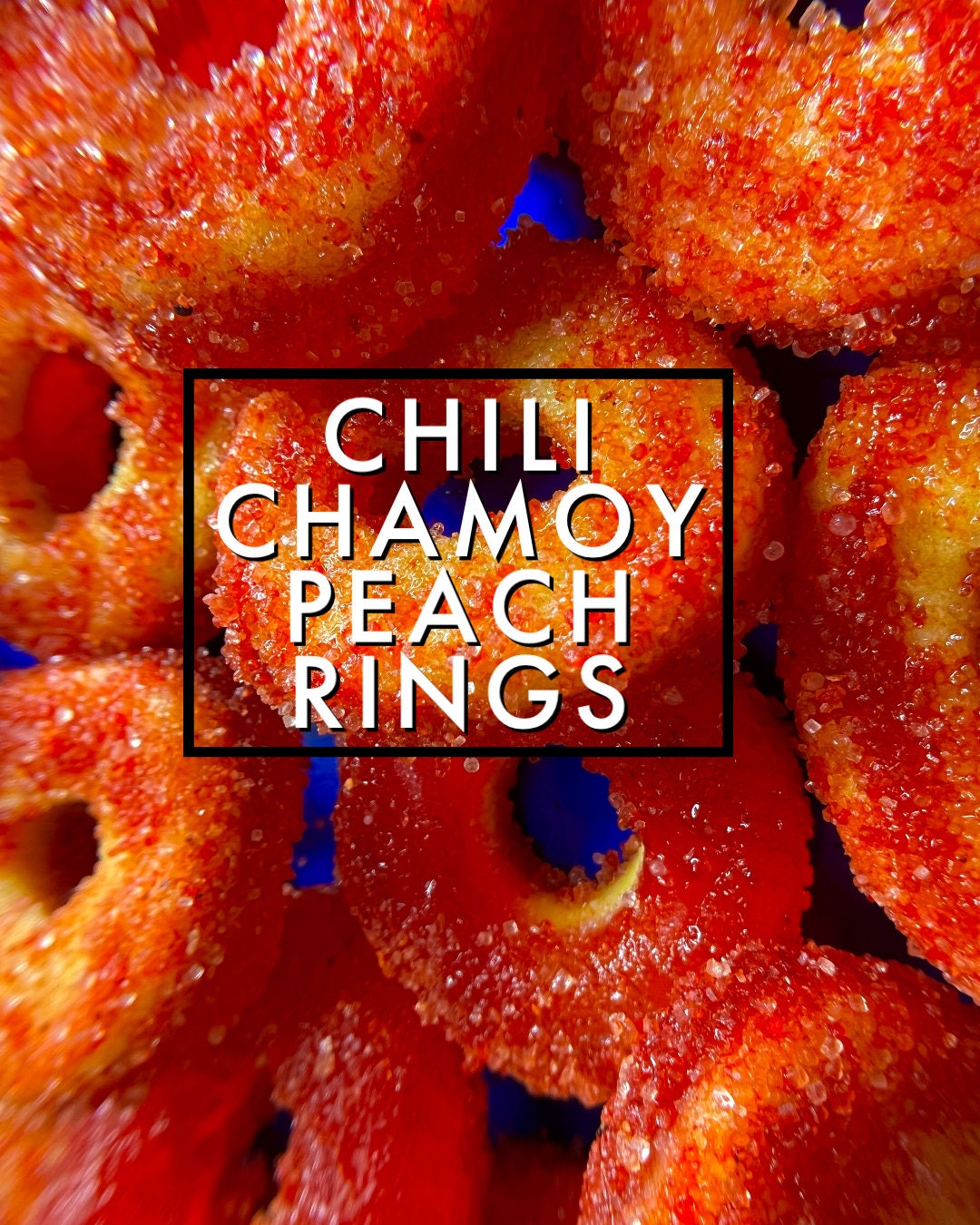 Chili Chamoy Peach Rings, Dulces Enchilados, Chamoy Coated Candy - Etsy