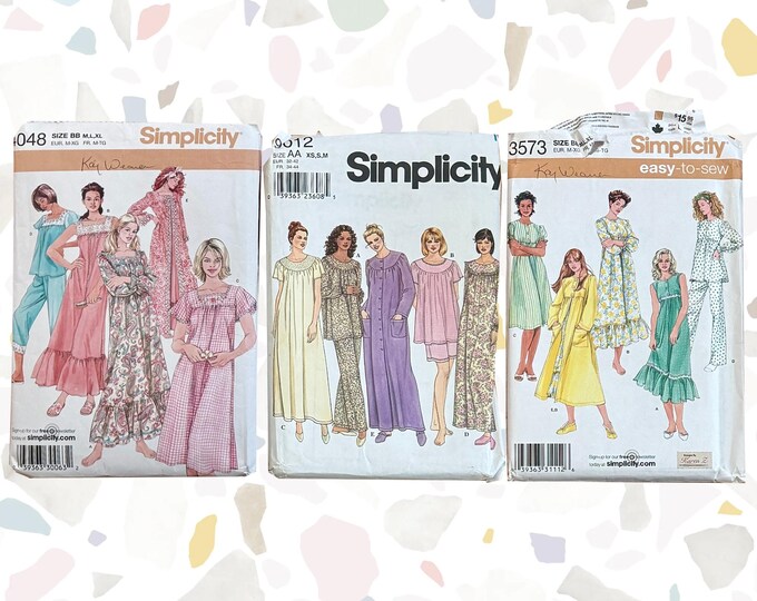 Vintage Sewing Patterns 1960's 1970's 1980's Simplicity Sewing Pattern ...