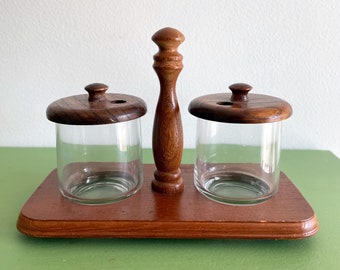 Wooden Condiment | Etsy