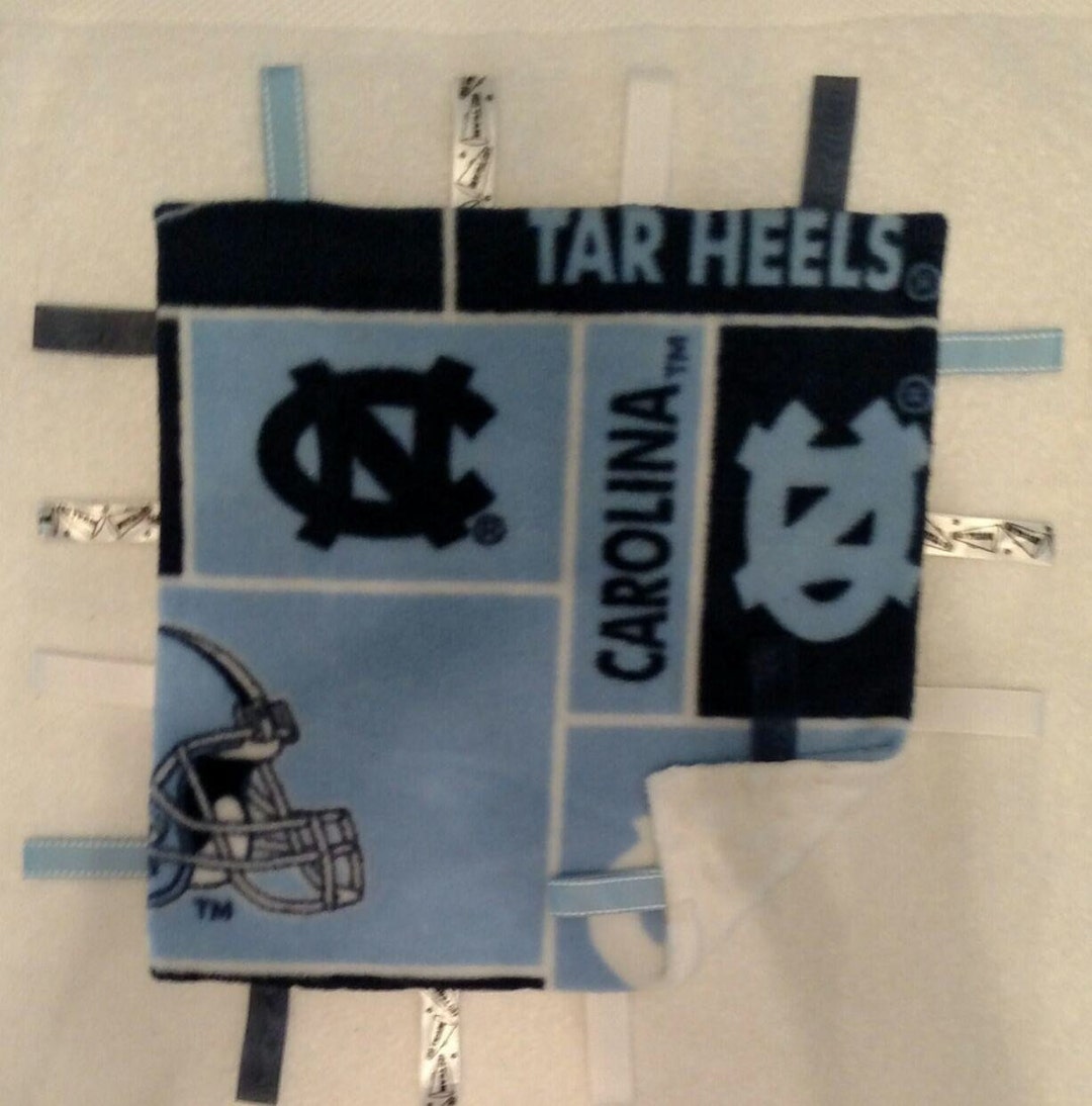 UNC Infant Security Blanket With Ribbons - Etsy