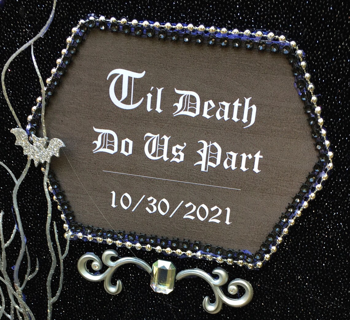 Coffin Card Box,gothic Wedding Card Box,gothic Wedding,gothic Wedding ...