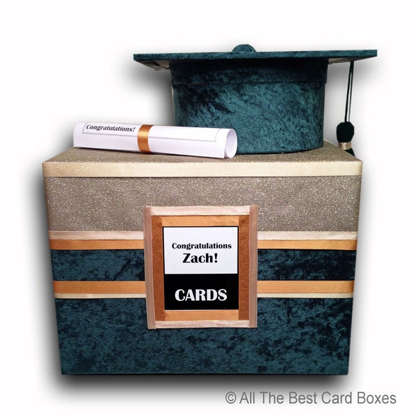 Graduation Card Box - Etsy