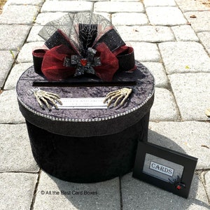 Black Wedding Card Box,black Wedding Dress,black Wedding Invitations ...