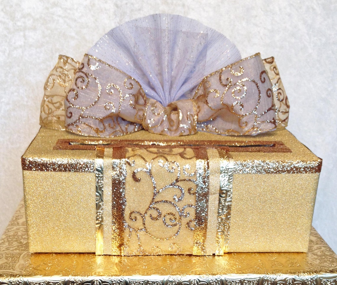 Dusty Blue Wedding Card Boxdusty Blue Weddingdusty Blue - Etsy