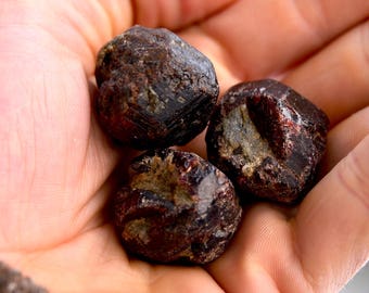 Burgundy stone | Etsy