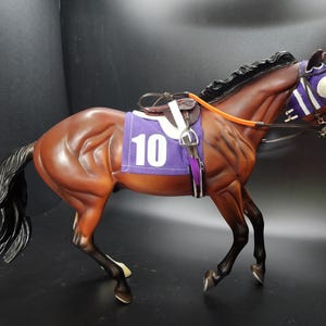 Breyer Peter Stone Resin Model Horse LSQ Race Tack Set - Etsy