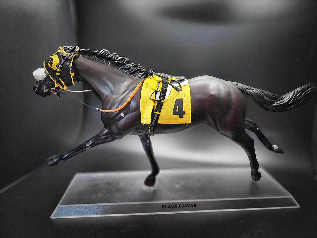 Breyer Peter Stone Resin Model Horse LSQ Race Tack Set - Etsy