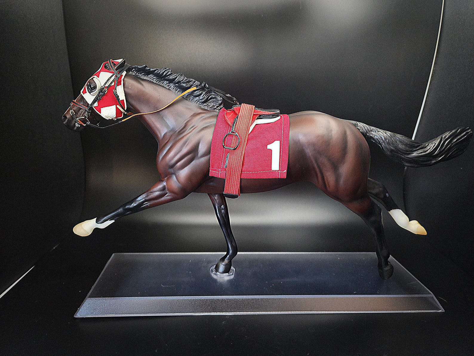 Breyer Peter Stone Resin Model Horse LSQ Race Tack Set - Etsy