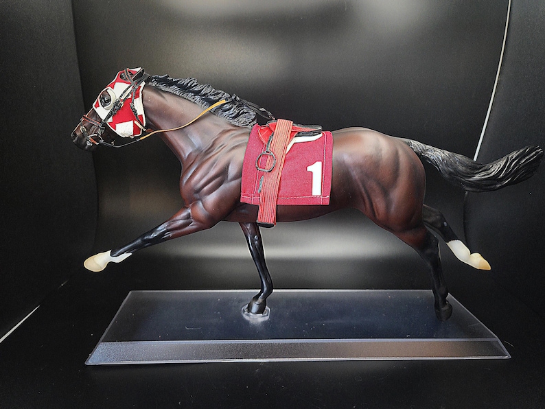 Breyer Peter Stone Resin Model Horse LSQ Race Tack Set - Etsy