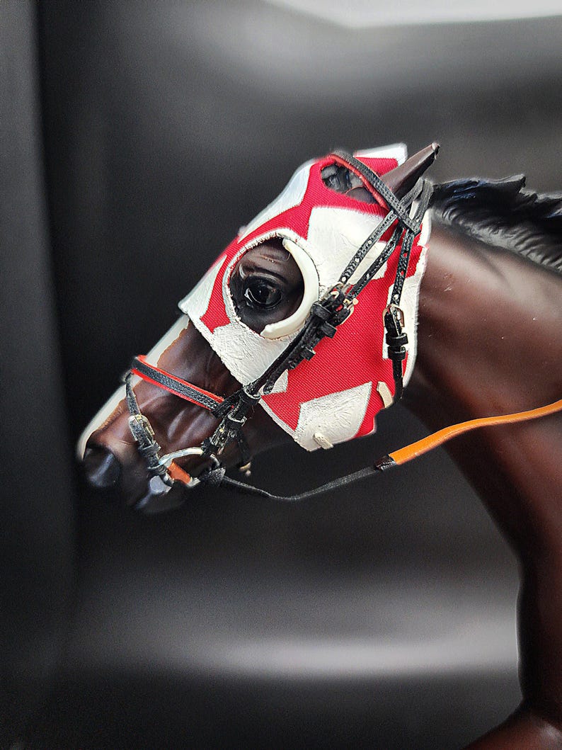 Breyer Peter Stone Resin Model Horse LSQ Race Tack Set - Etsy