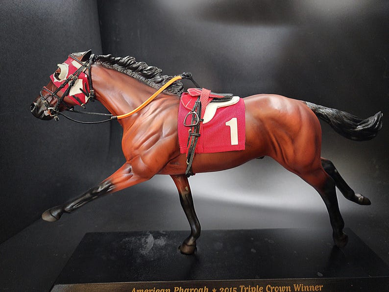 Breyer Peter Stone Resin Model Horse LSQ Race Tack Set - Etsy