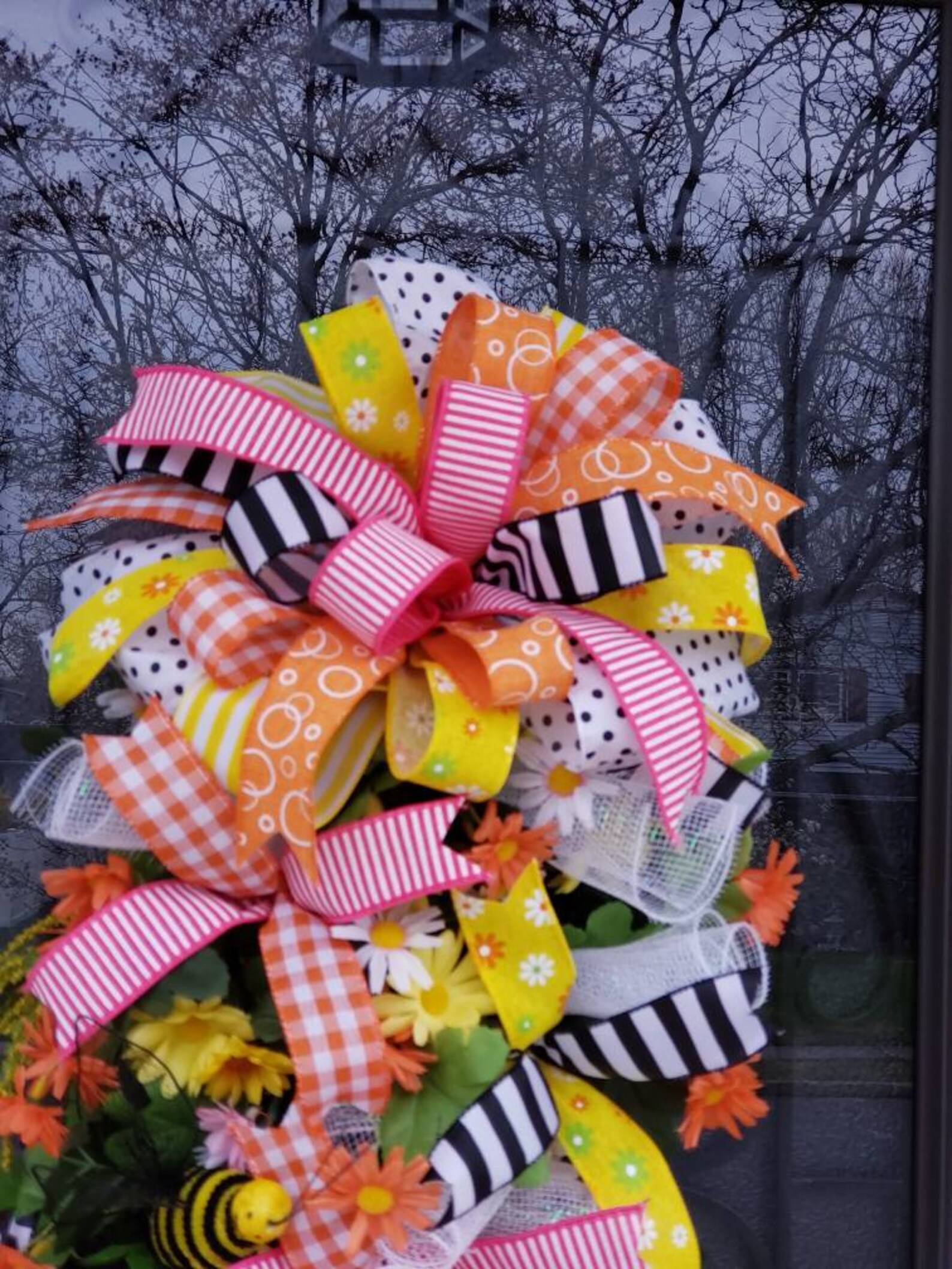 Spring Swag Summer Swag Spring Door Decor Summer Door | Etsy