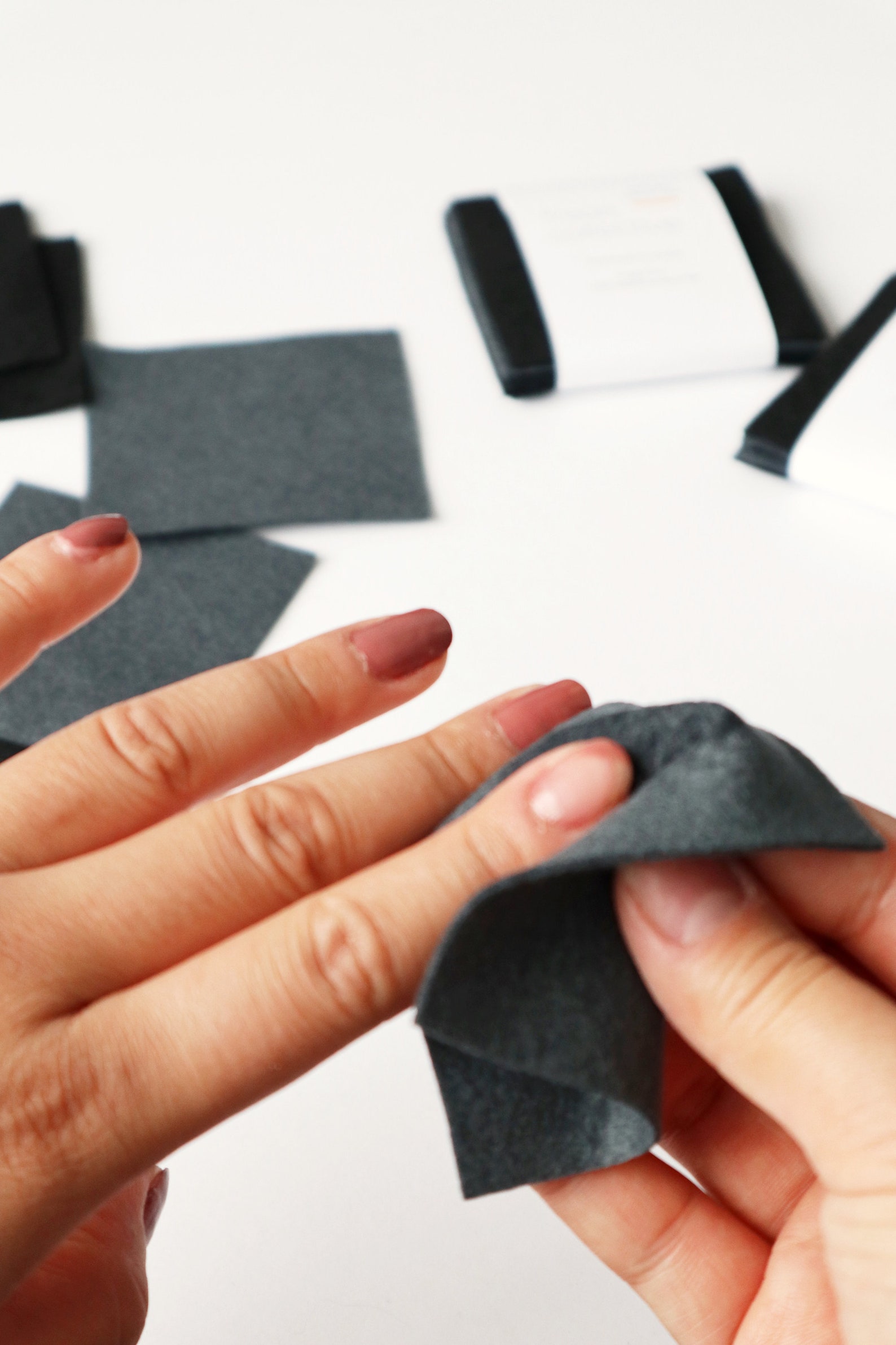 Reusable Nail Polish Remover Pads 100% Bamboo Felt, Zero Waste, Eco ...