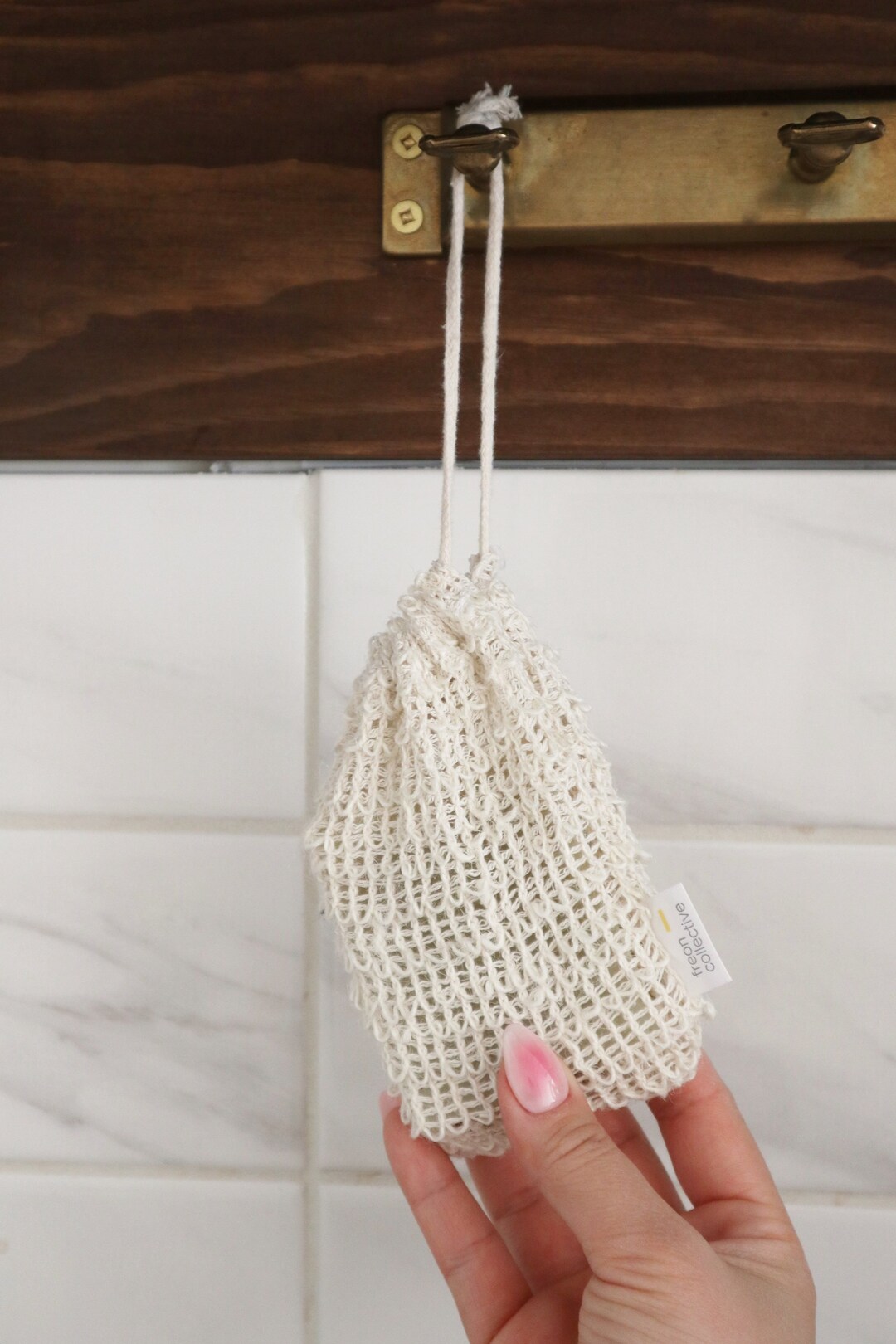 Soap Saver Bag, Natural Fiber Loofah, Zero-waste, Sisal Fiber, Soap Bag ...