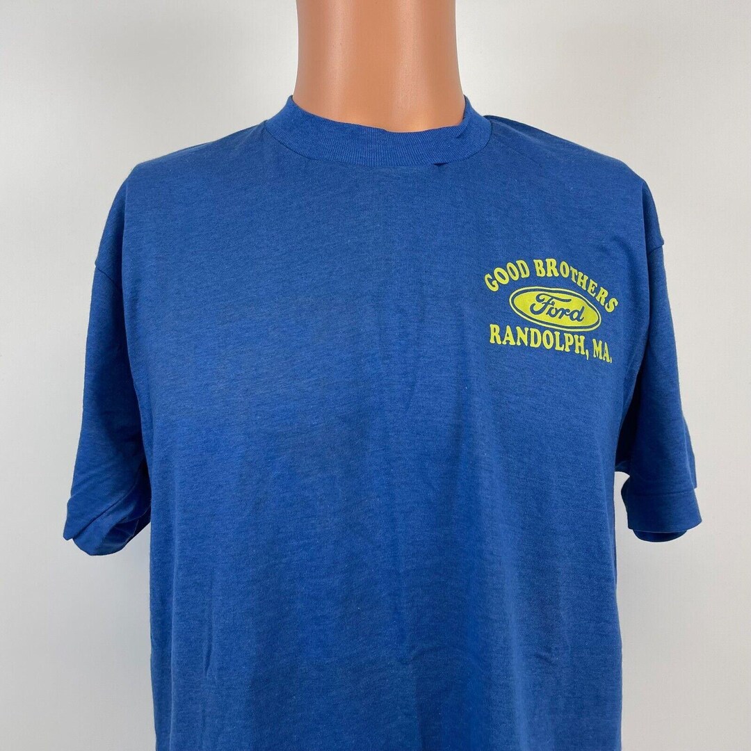 Ford Dealership Randolph Massachusetts Single Stitch T Shirt Vtg 80s ...