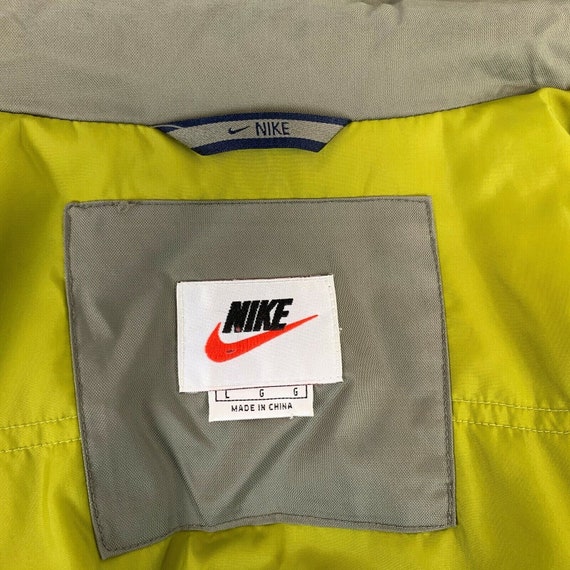 Nike Waterproof Solid Field Jacket Vintage 90s Blue S… - Gem