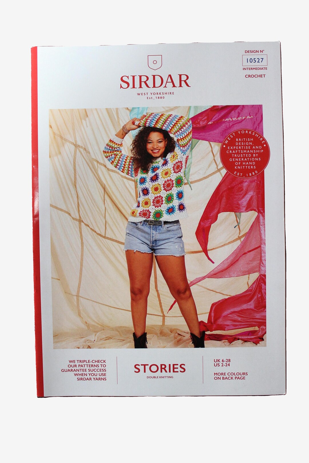 Sirdar Crochet Summer Jumper Pattern (printed) - Etsy UK
