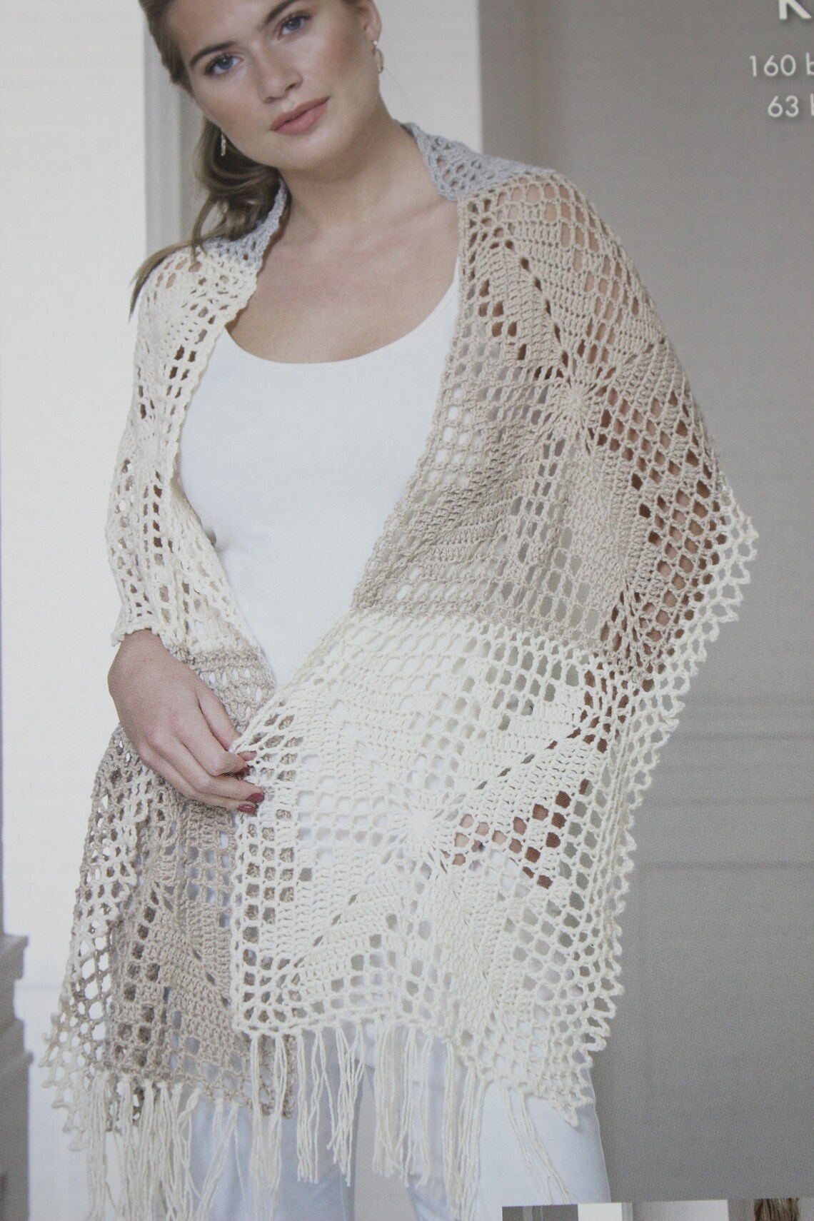 Wrap & off the Shoulder Top Crochet Pattern Crochet a Wrap | Etsy