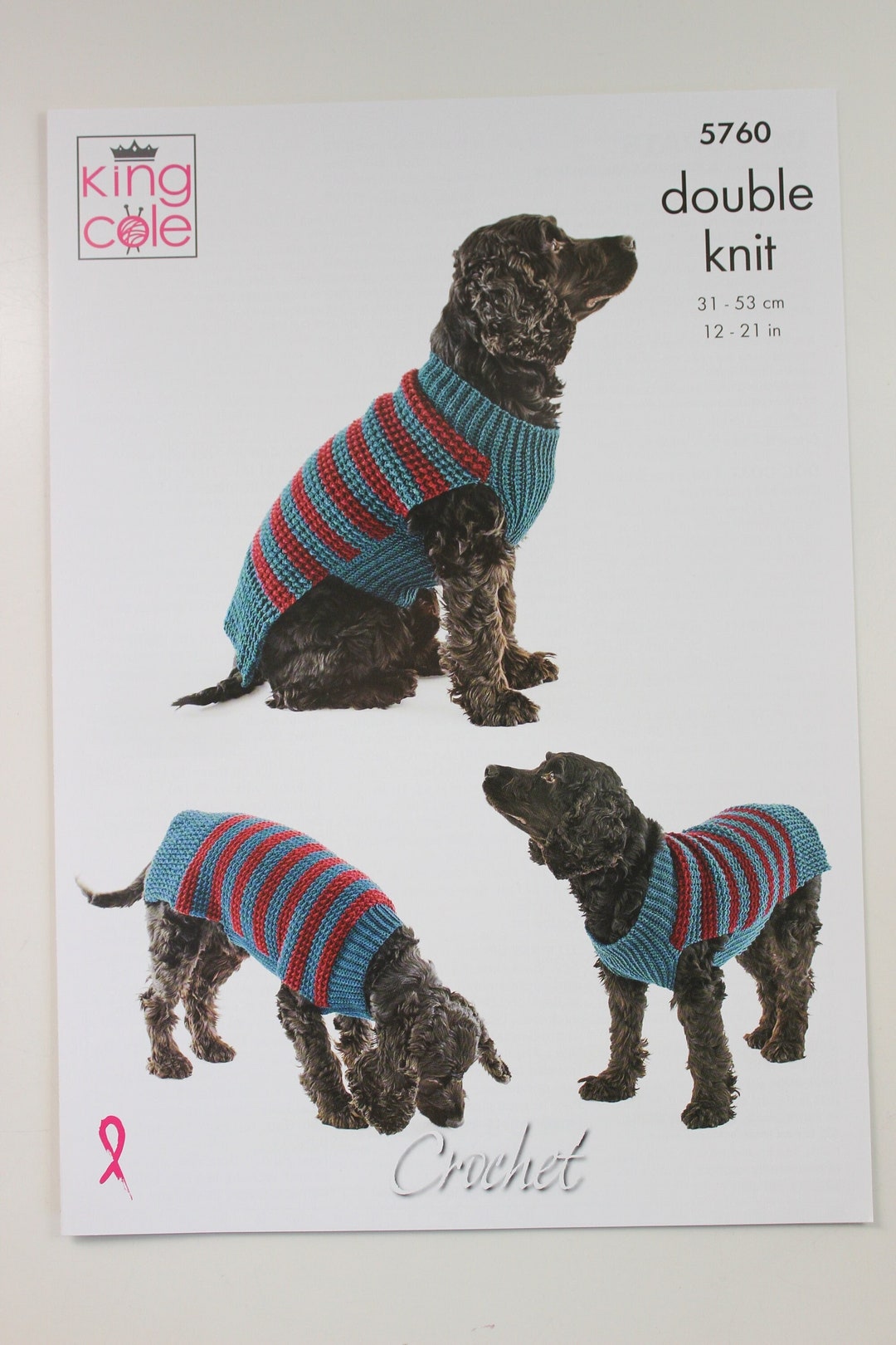 Dog Jumper Crochet Pattern, Pattern for Handmade Dog Jumpers, Handmade ...