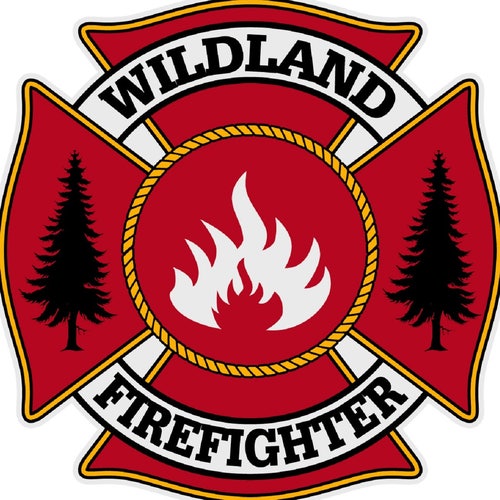 Wildland Firefighter Decal - Etsy