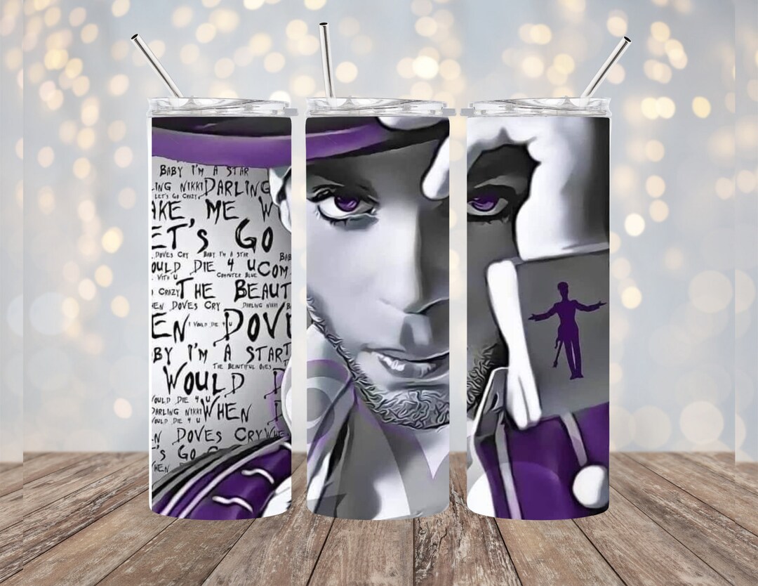 Prince Tumbler: Insulated 20 Oz Music Fan Gift - Etsy
