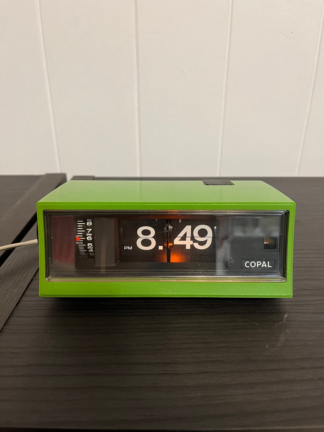 Copal RP-200 Flip Alarm Clock Green Made in Japan Space Age TESTED - Etsy