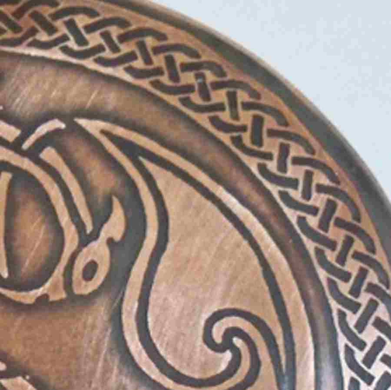 Celtic Hawks Copper 90 Mm Pendant - Etsy Sweden