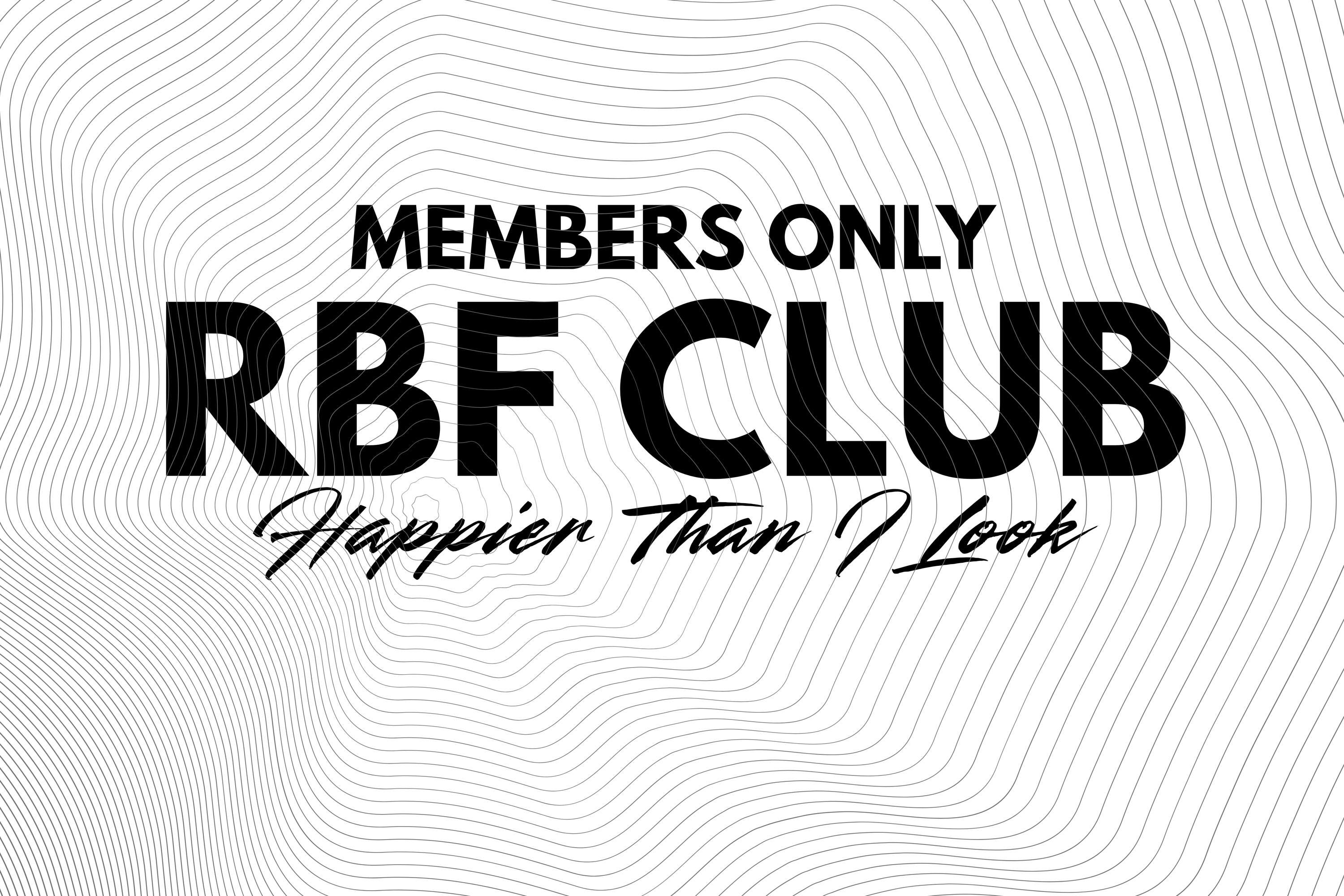 Members Only, RBF PNG (digital Download) - Etsy