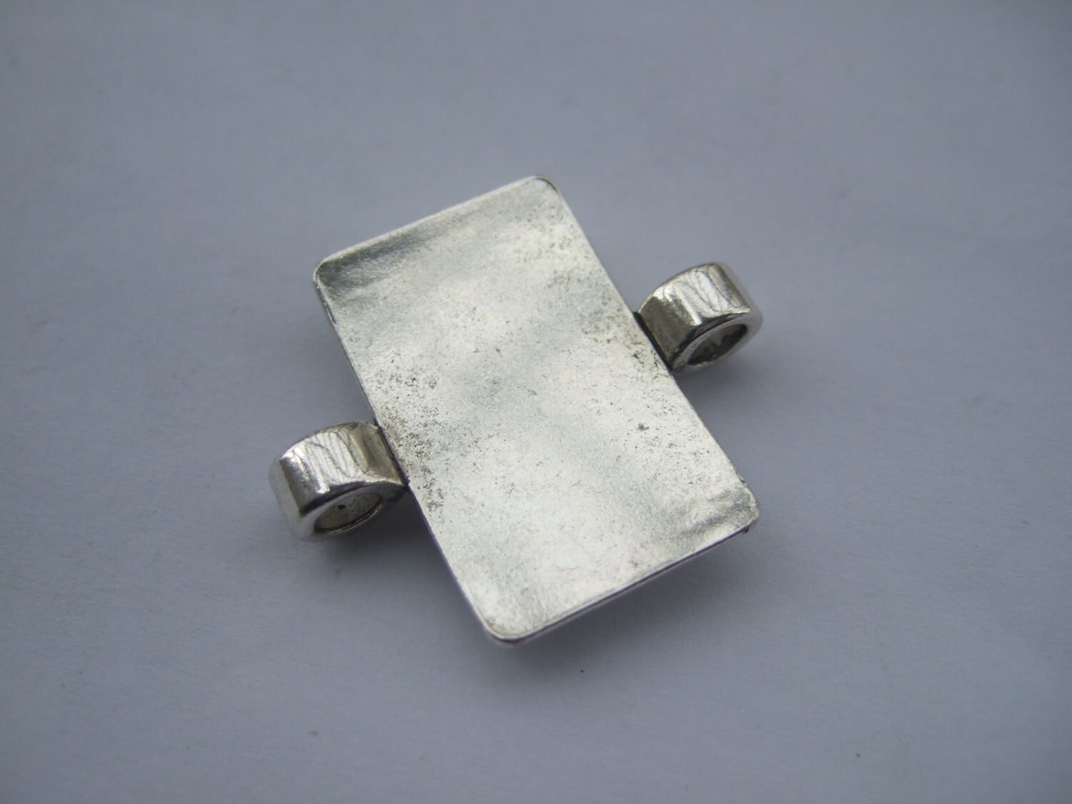 5pcs 5mm Antique Silver Hammered Rectangle Seperator for up to | Etsy