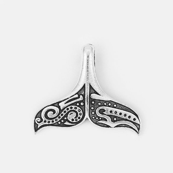 Whale Tail Pendant - Etsy