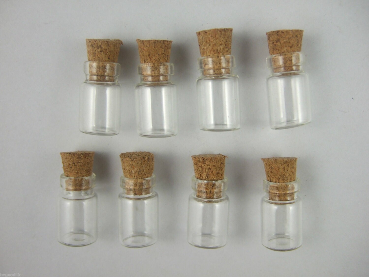 BULK 50 Mini Tiny Clear Glass Bottles With Corks 11x18mm 0.5ml - Etsy